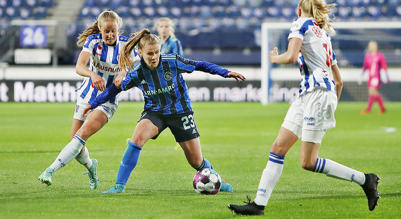Highlights sc Heerenveen - Ajax Vrouwen | Titelrace blijft spannend
