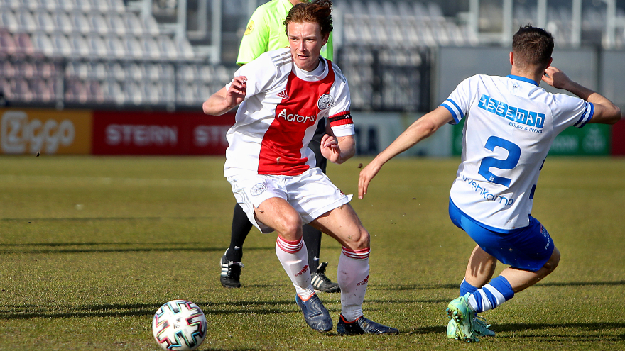 Highlights Ajax O18 – PEC Zwolle O18 | Gelijkspel na vroege achterstand