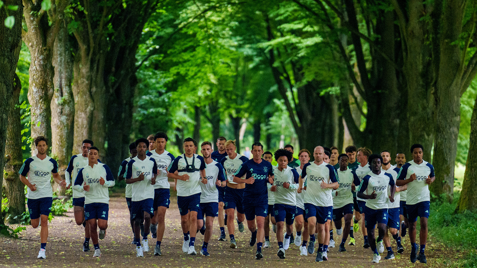 Training Day | Eerste veldtraining en zweten in het bos
