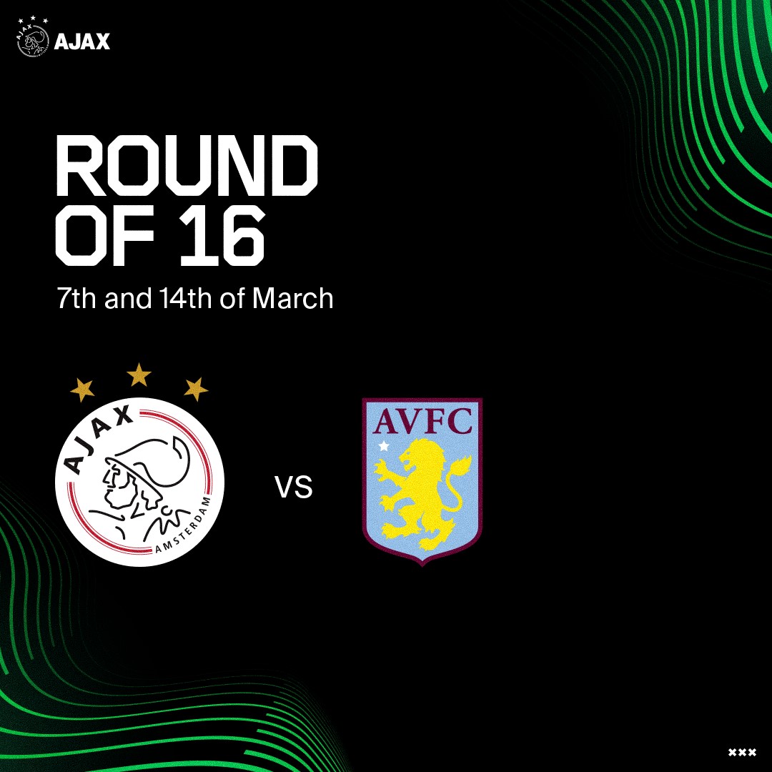 Ajax Loot Aston Villa In Achtste Finale Uefa Conference League