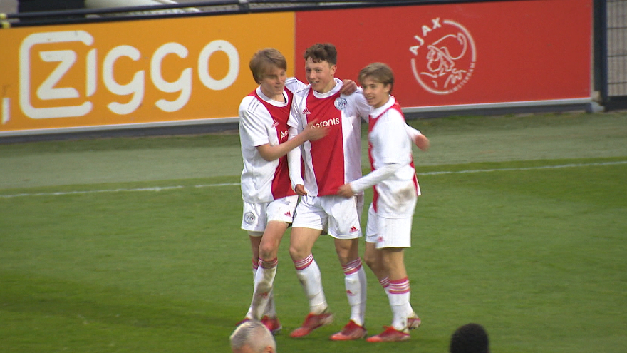 Highlights Ajax O17 – SC Heerenveen O17 | Opnieuw overwinning voor O17