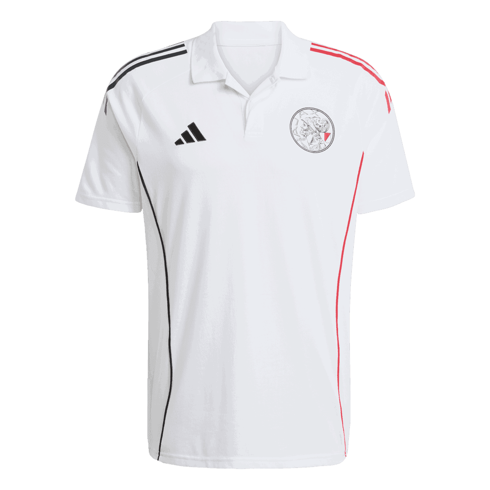 Ajax-training polo wit senior 2025/2026 | Official Ajax Fanshop